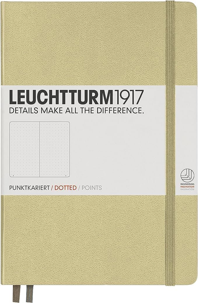 Amazon.com : LEUCHTTURM1917 Metallic Special Edition - Pocket A6 Dotted ...