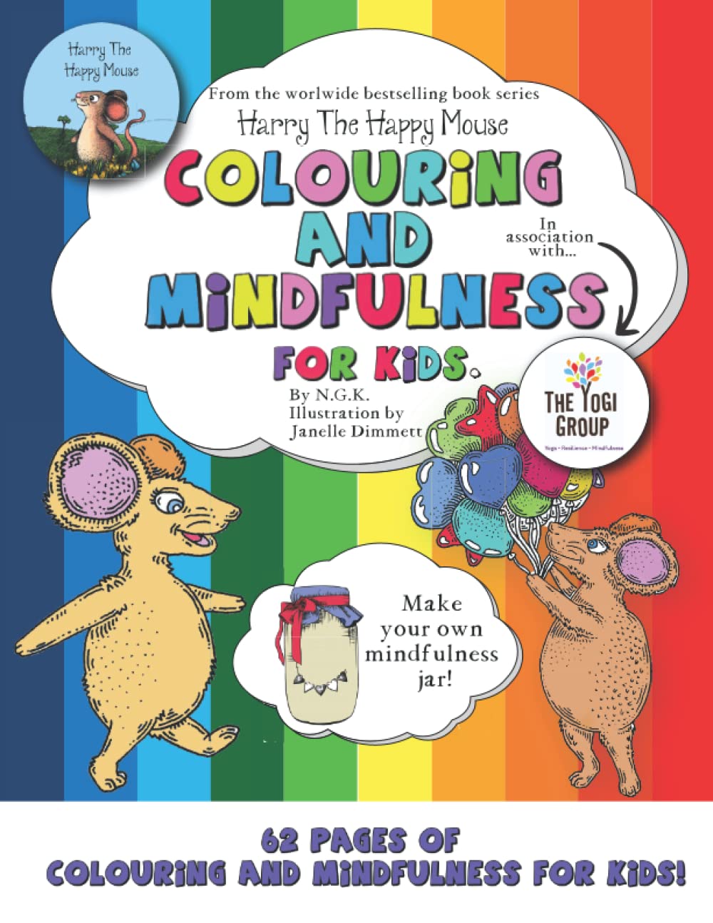 Colouring and Mindfulness For Kids: From The Harry The Happy Mouse ...