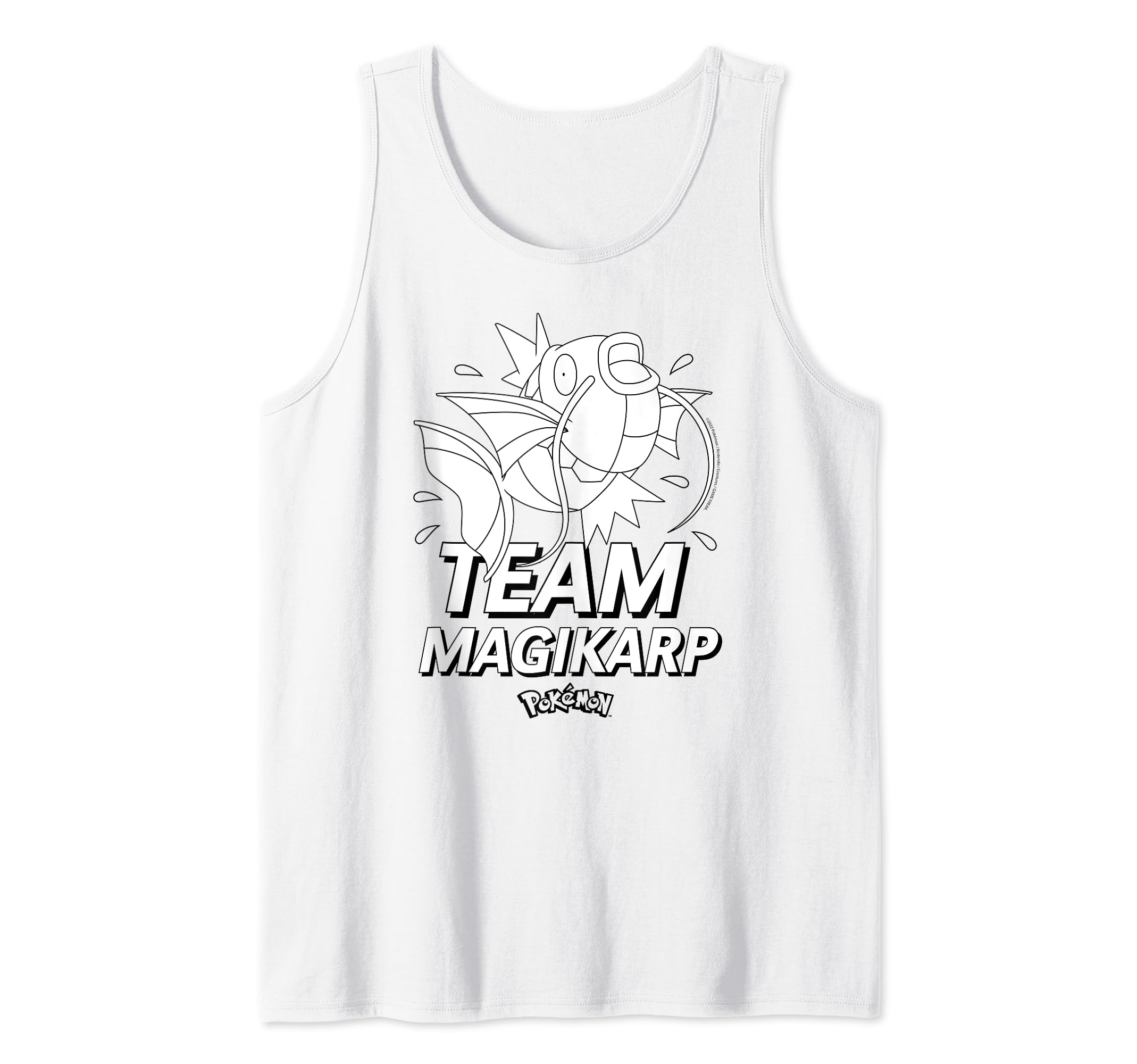 Amazon.com: Pokémon - Team Magikarp Tank Top : Clothing, Shoes & Jewelry