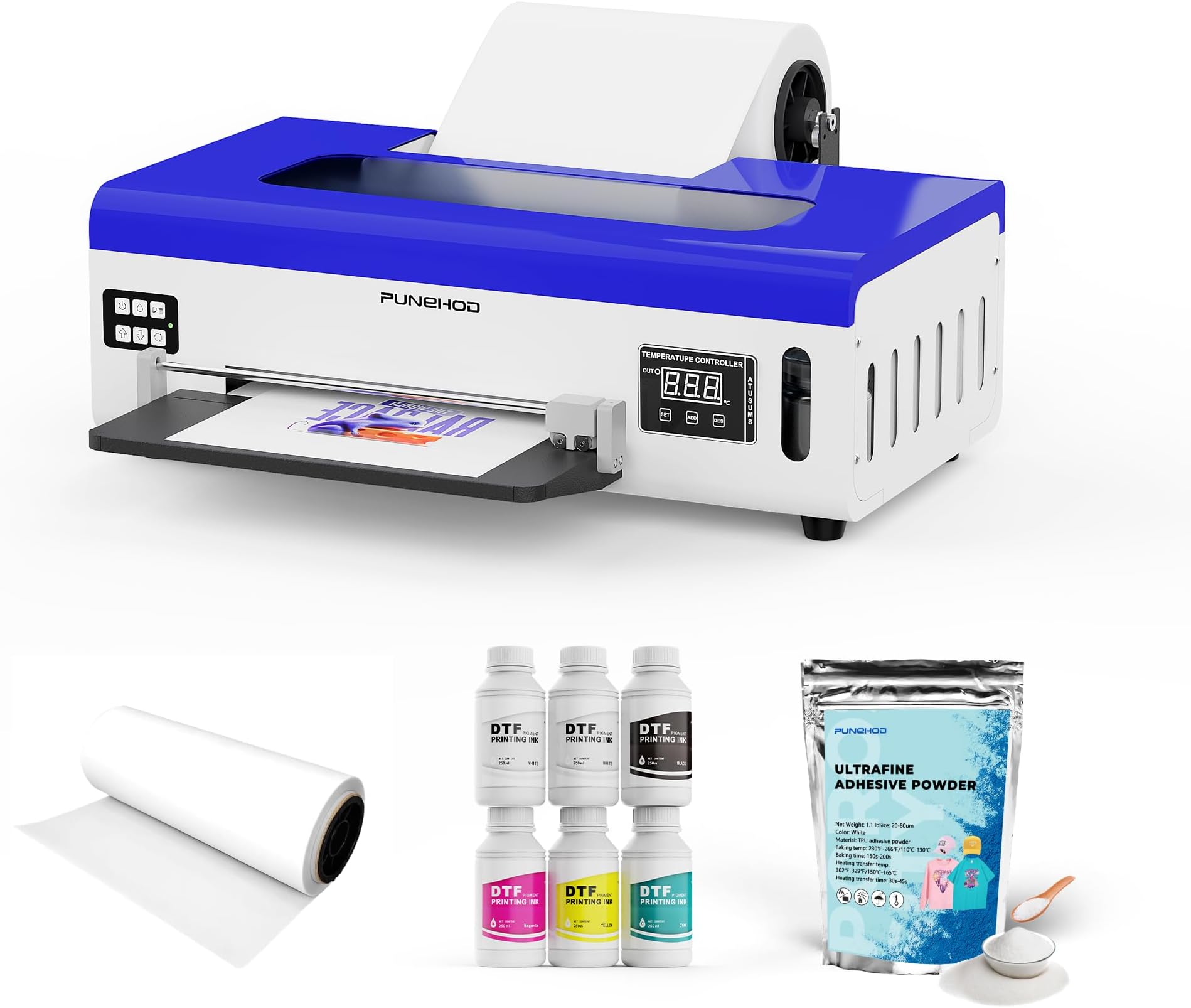 Amazon.com: MZK DTF Transfer Printer A4 L805 DTF Printer T-Shirt Printing Machine for Fabrics ...