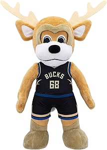 Amazon.com: Bleacher Creatures Milwaukee Bucks Bango 10" NBA Mascot ...