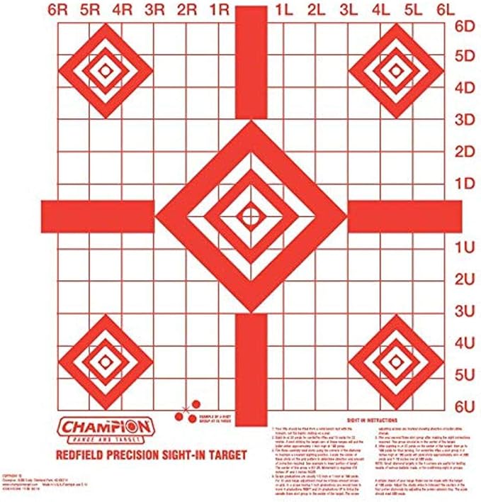 Amazon.com : Champion Traps and Targets Redfield Style Precision Sight ...