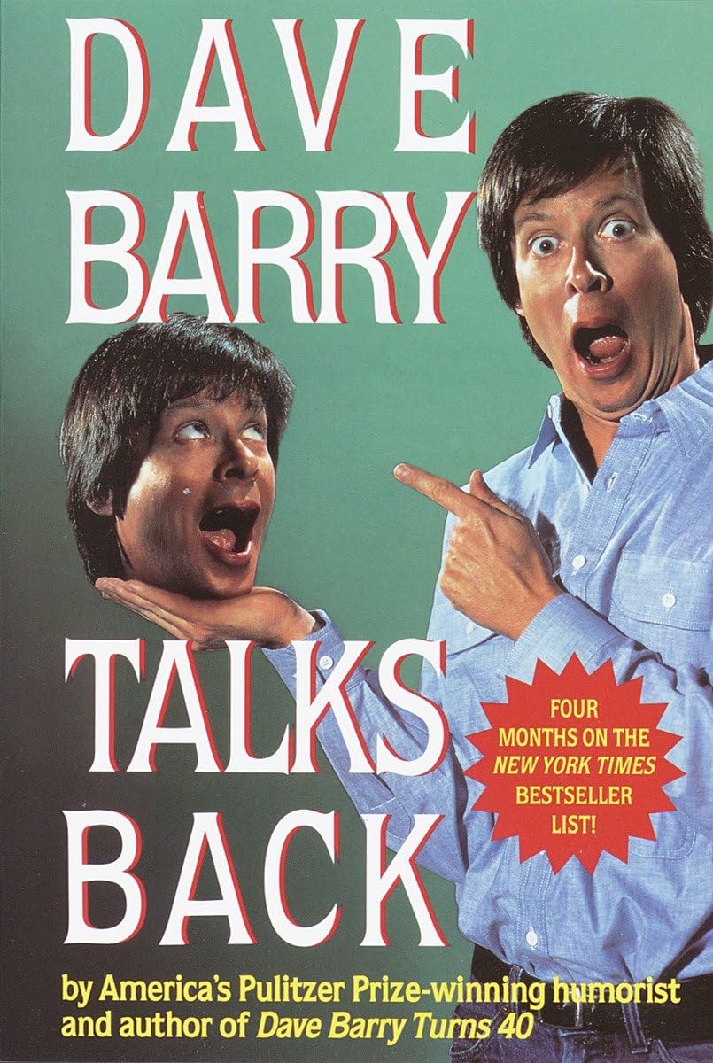 Amazon.com: Dave Barry Talks Back: 9780517588680: Dave Barry: Books
