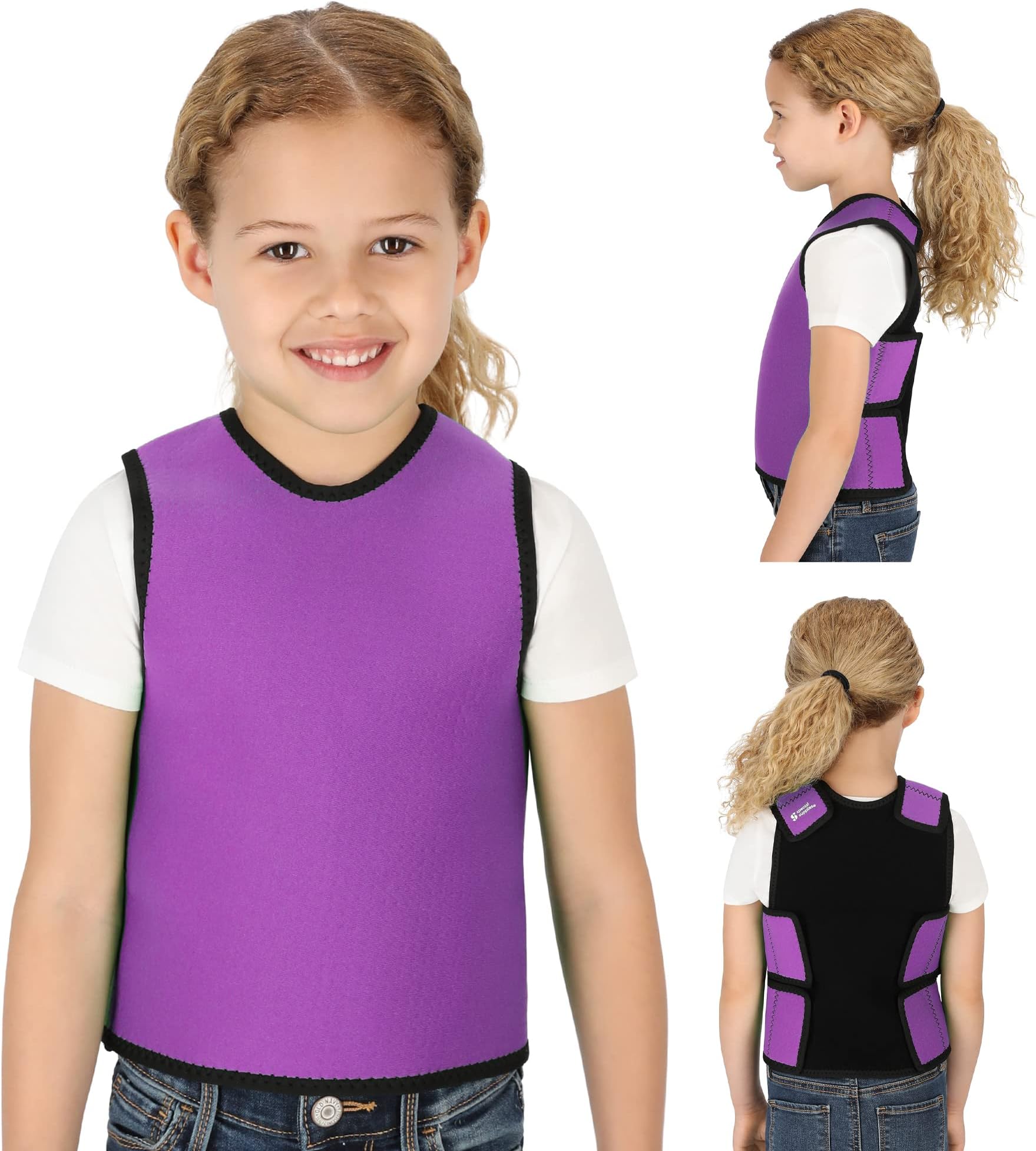 Amazon.com: Weighted Vest for Kids with Sensory Needs(Medium, Ages 5-9 ...
