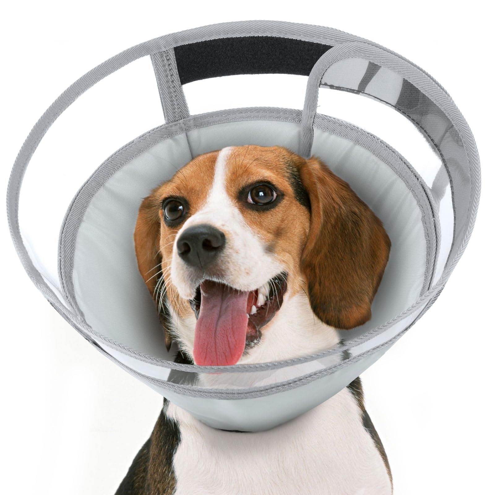Soft Dog Cone Collar for Dog After Surgery, Anti Bend Dog Cone for ...