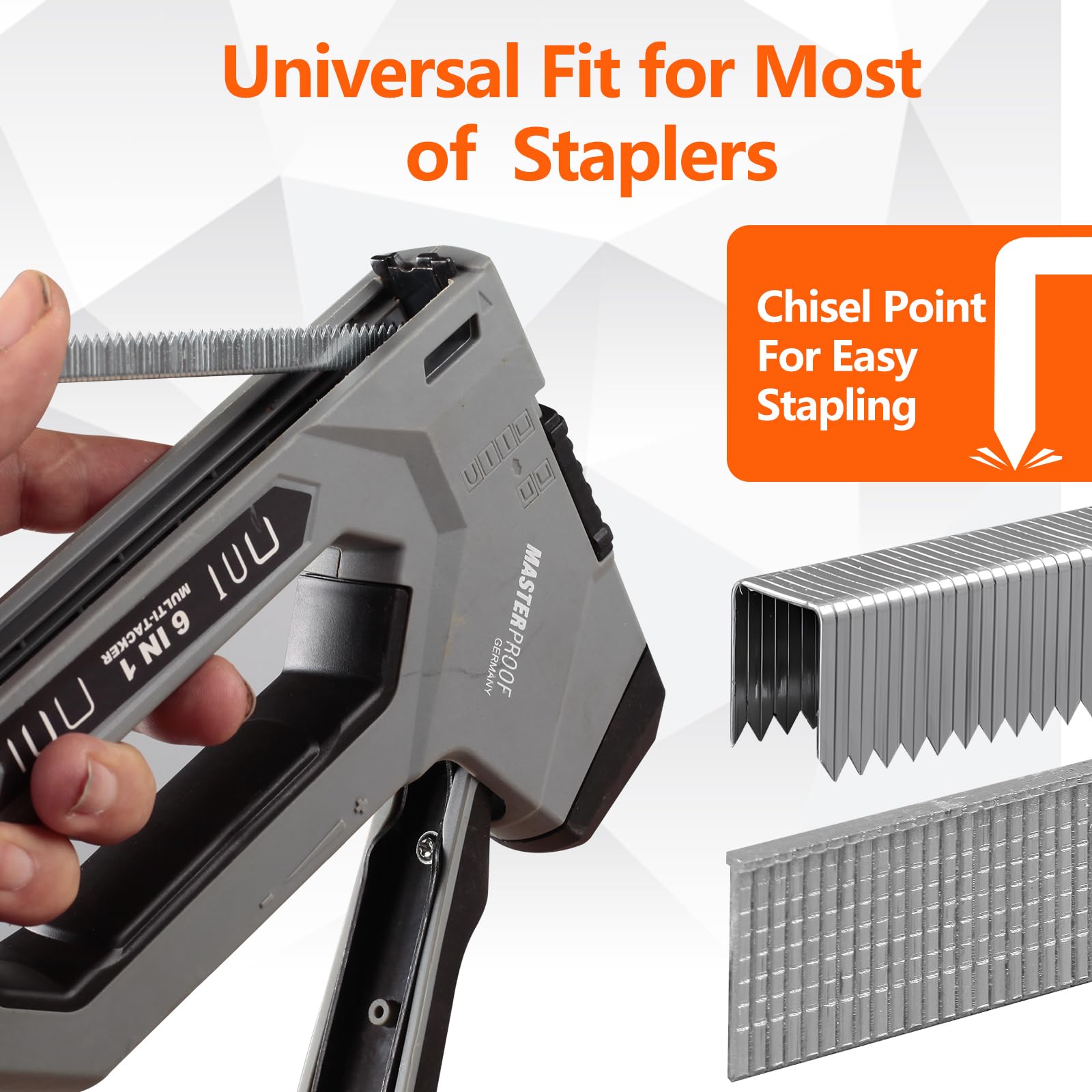 Snapklik.com : Heavy Duty T50 Staple 5/16" Length, 3/8" Crown 5000 ...
