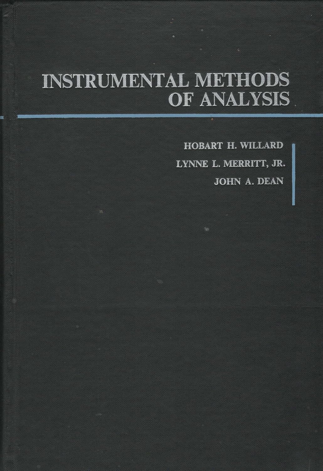 Buy Instrumental Methods of Analysis Book Online at Low Prices in India ...