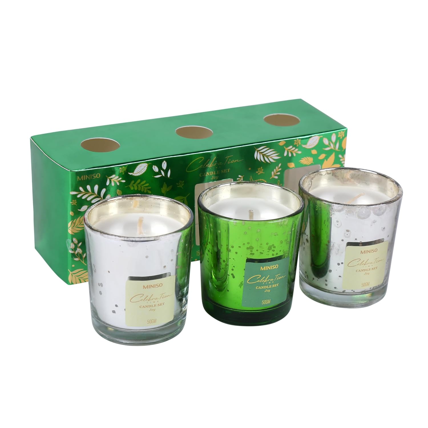 Miniso Celebration Time Scented Candle Set for Birthday Anniversary ...