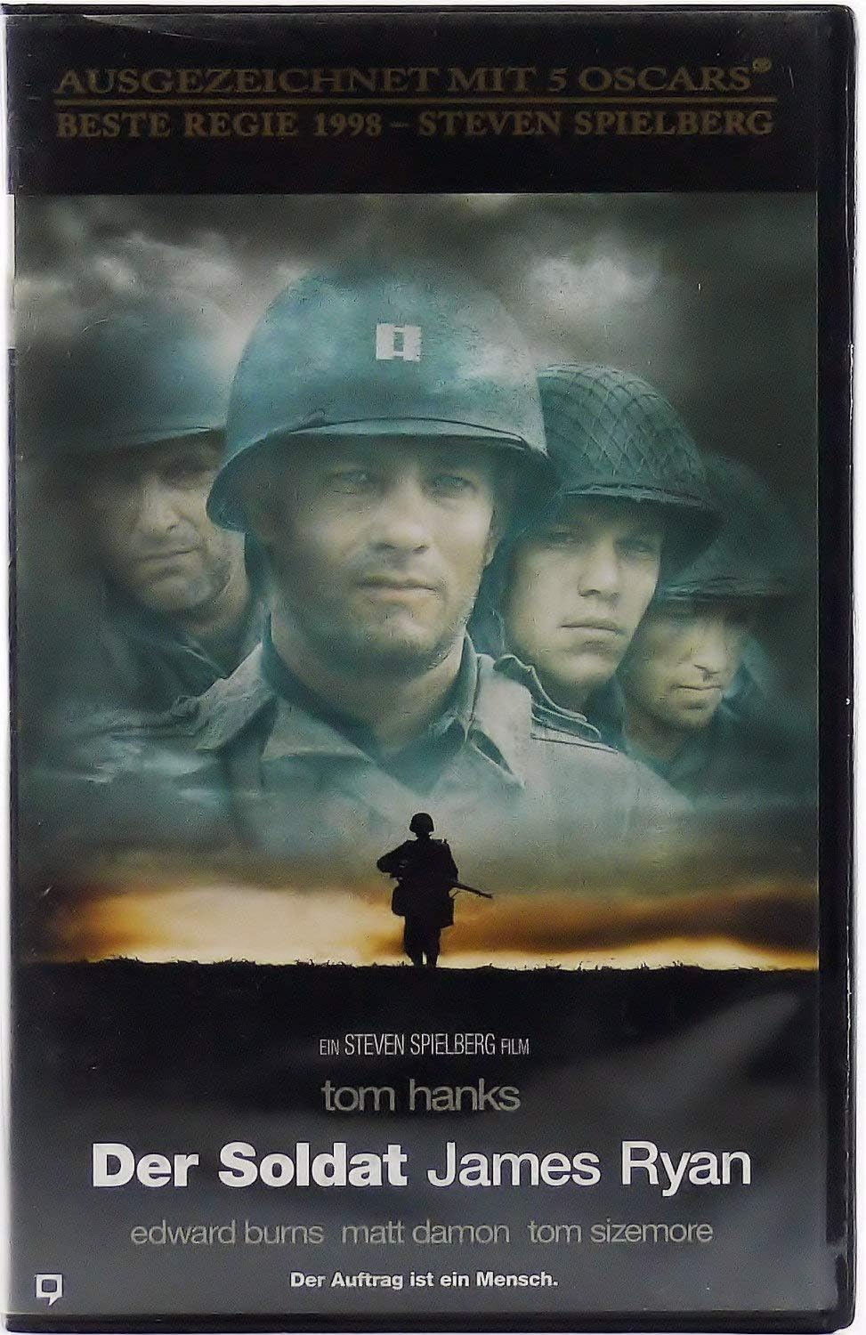 Der Soldat James Ryan [VHS] : Tom Hanks, Edward Burns, Tom Sizemore ...