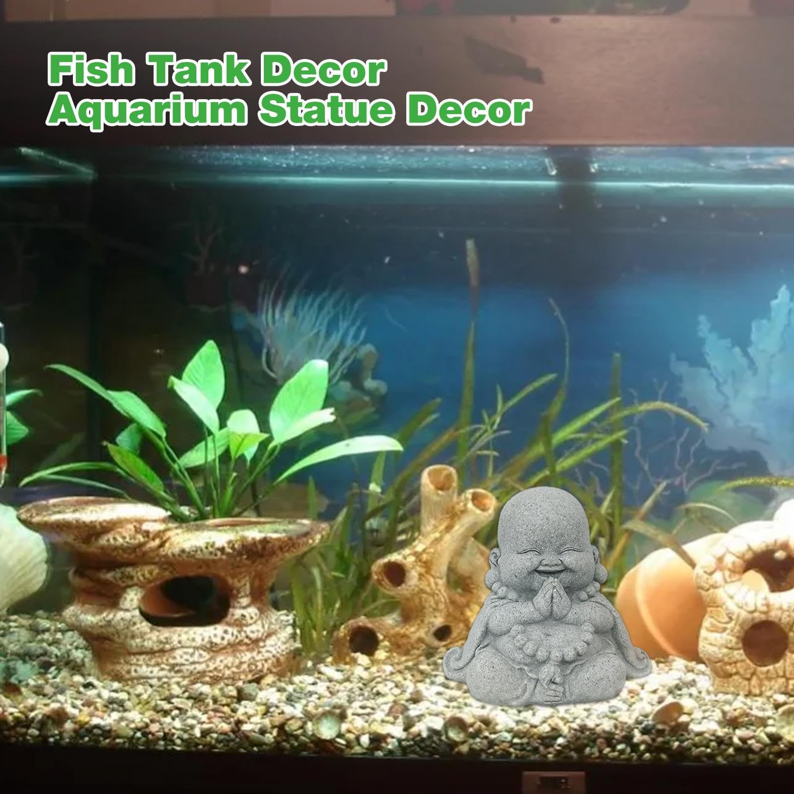 Asian Themed Fish Tank Decorations Fish Tank Decor Aquarium Scene