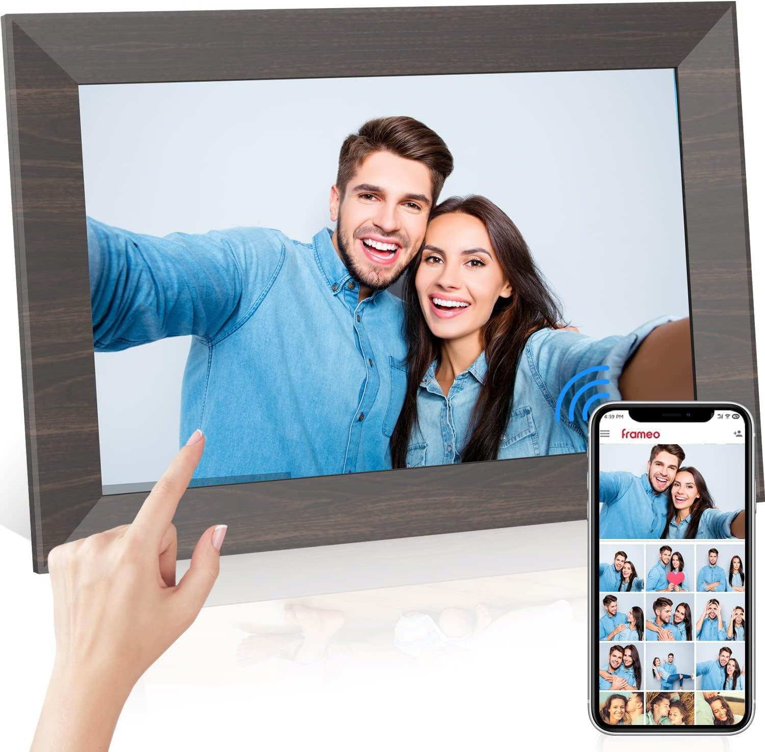 Amazon.com : 8-inch 1GB Digital Picture Frame : Electronics