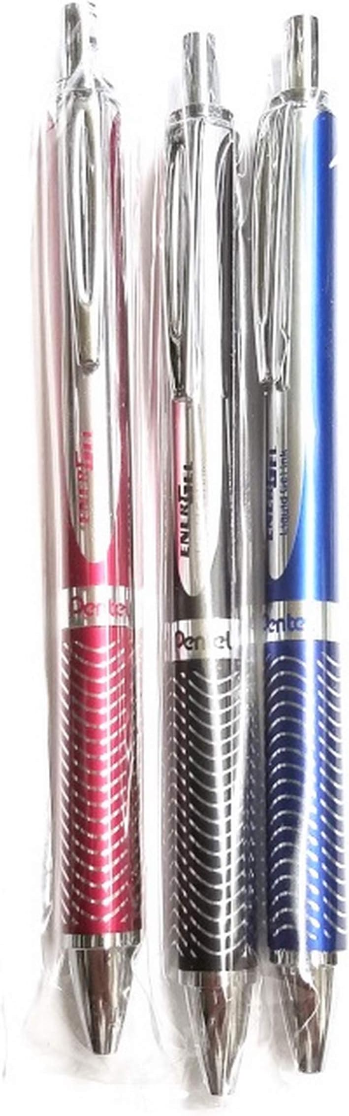 Amazon.com: EnerGel Alloy RT Retractable Liquid Gel Pen, .7mm, Pink ...