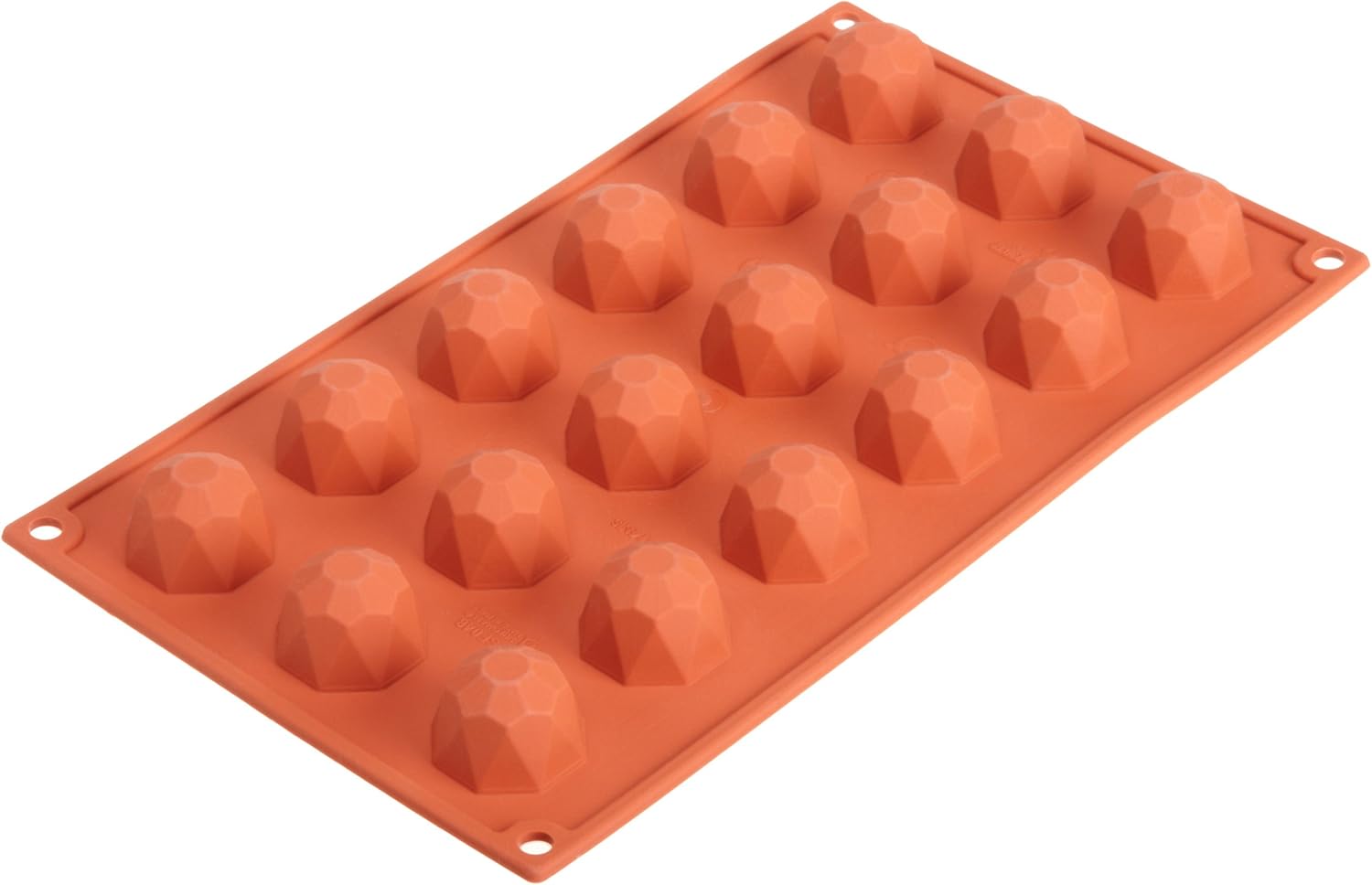 Amazon.com: Silikomart Siliconflex Small Diamond Mold: Brioche Pans ...