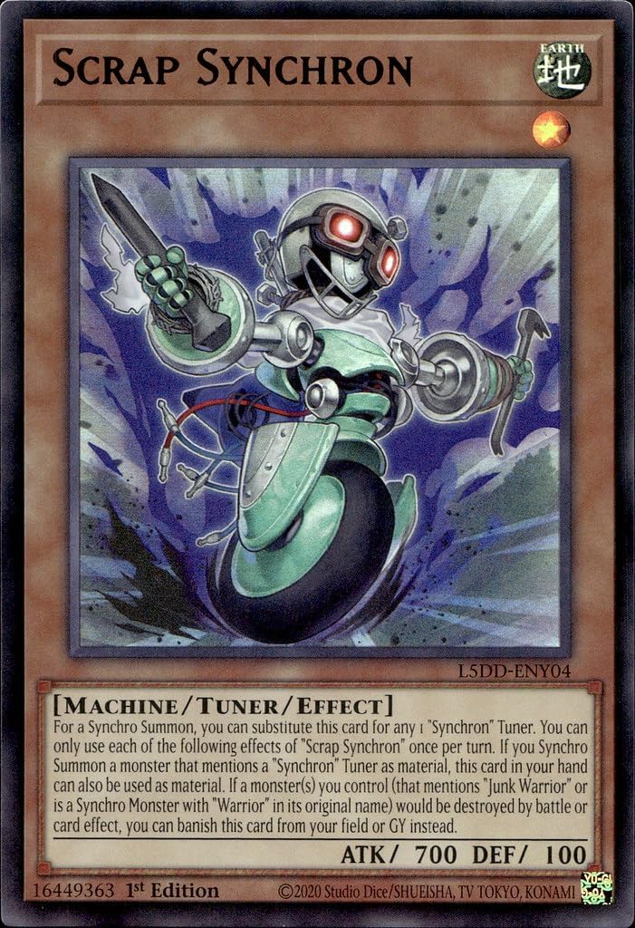Amazon.com: Scrap Synchron - L5DD-ENY04 - Ultra Rare - 1st Edition ...