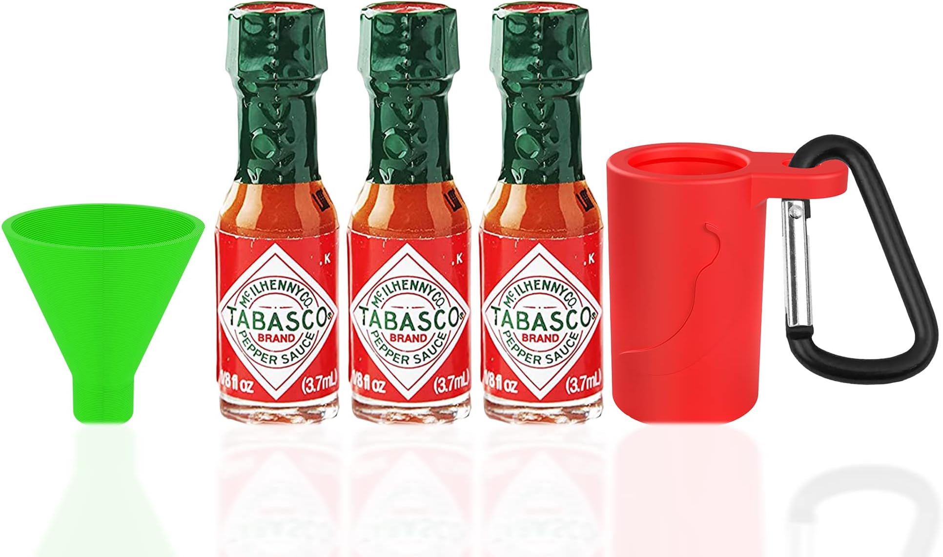 Amazon.com : Tabasco Mini 1/8th Ounce Sauce Bundled by Louisiana Pantry ...