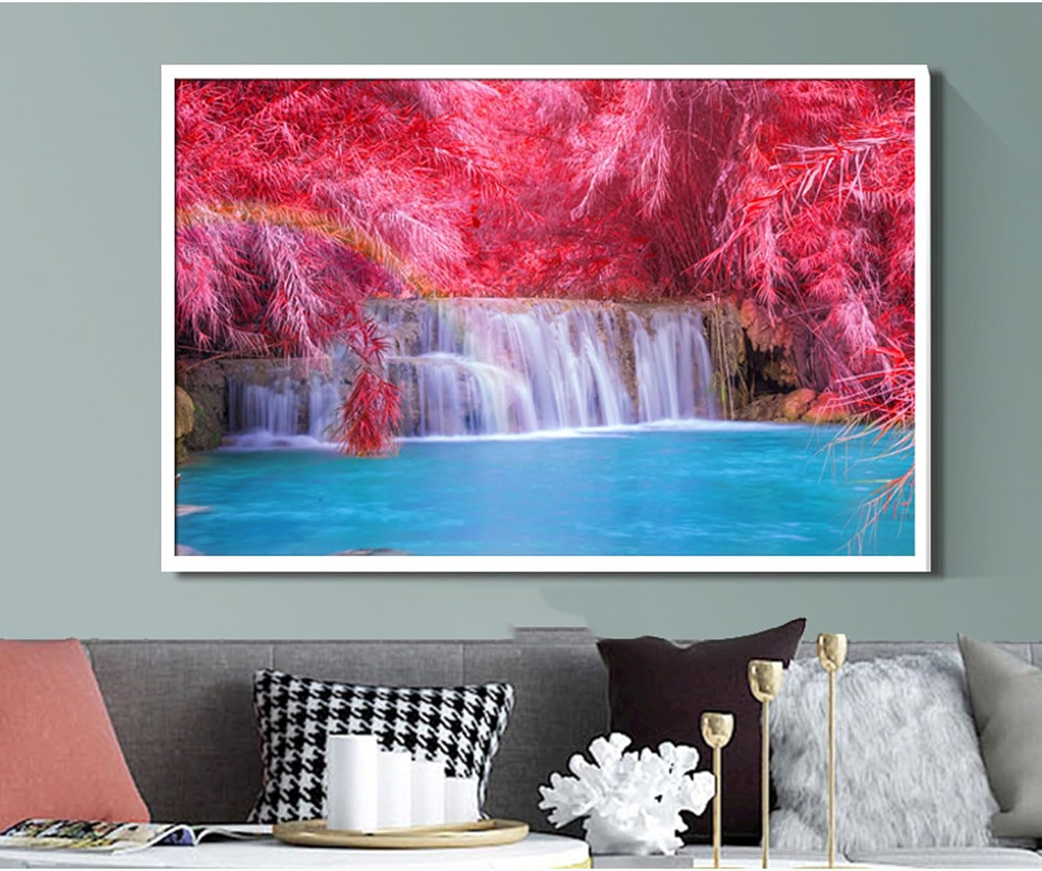 Amazon.com: Wall-Mounted Indoor Heater, 1200W Far Infrared Panel Heater ...