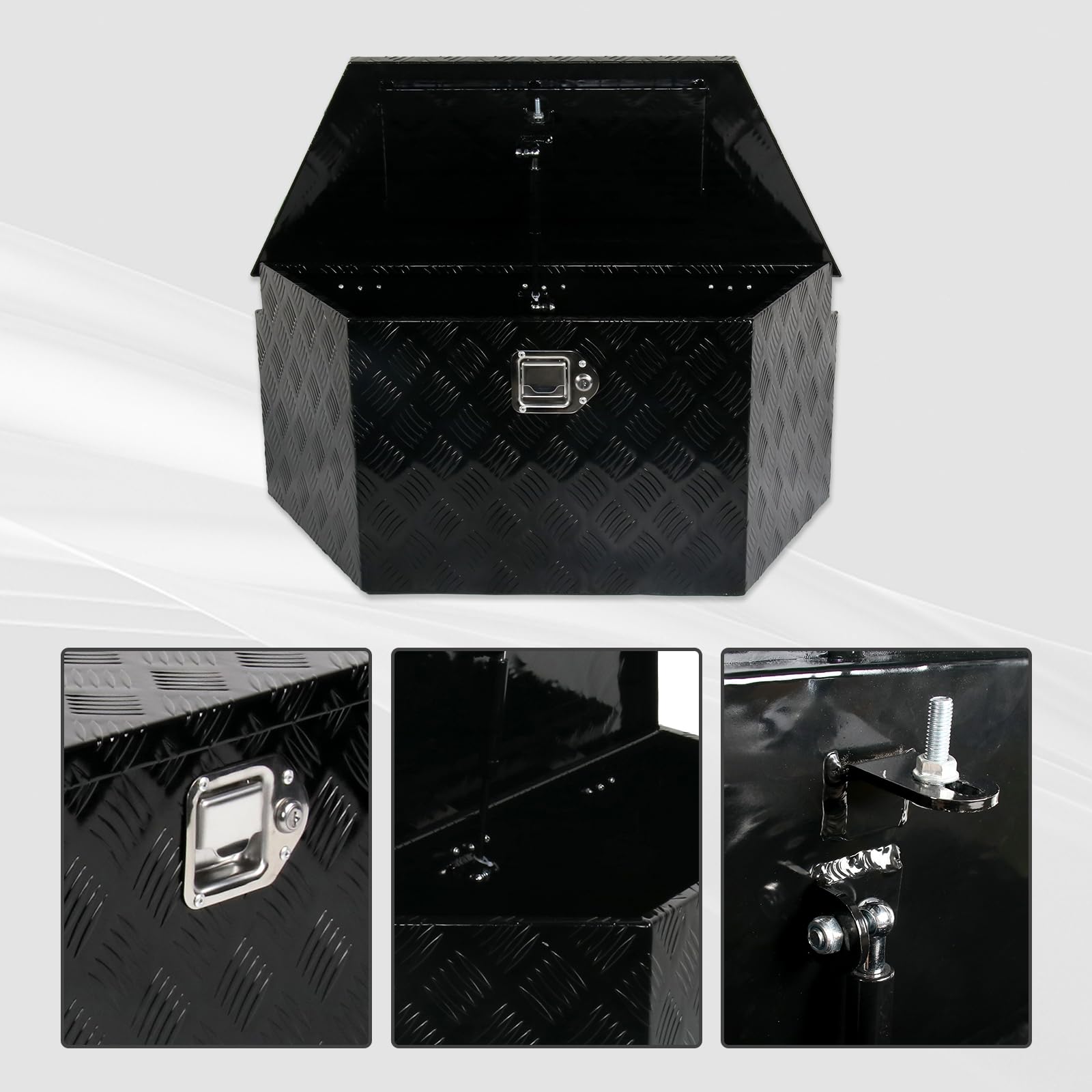 Snapklik.com : FGJQEFG 34 Inch Aluminum Utility Trailer Tongue Tool Box ...