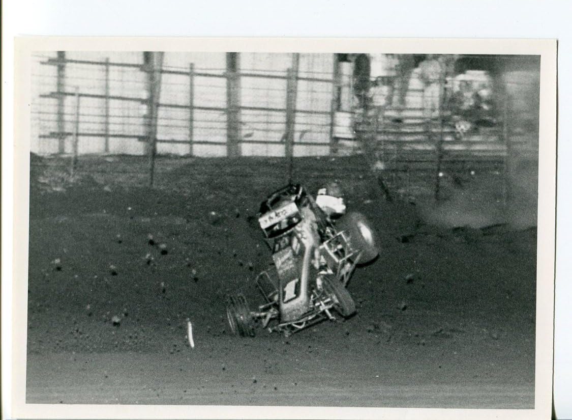 Chuck Gurney #1 CRA Sprint Car 5"x7" Photo Crash Ascot Park at Amazon's ...