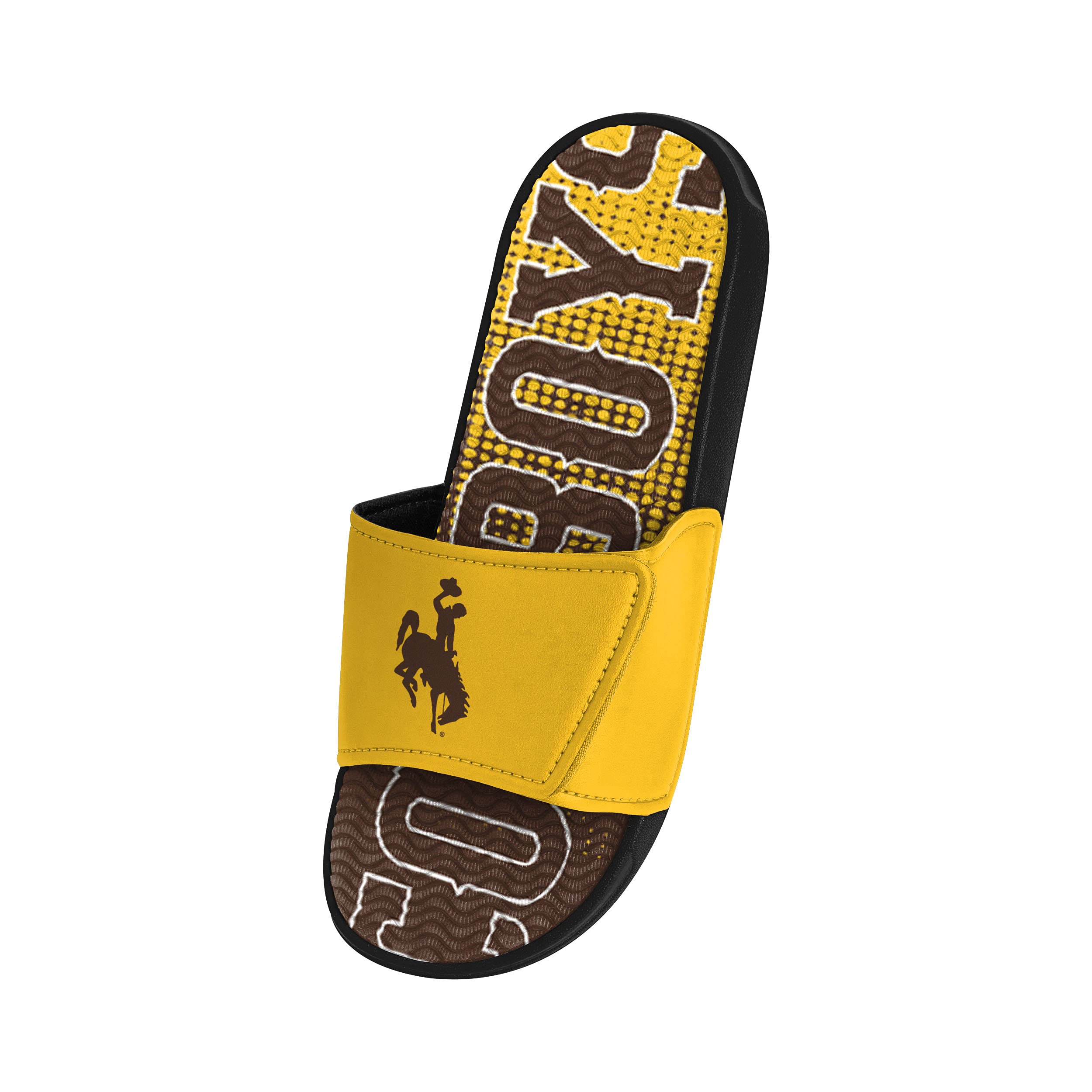 FOCO Team Slide Sandals FOCO NCAA Gradient Wordmark Gel Slide Sandals ...