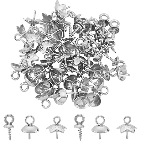 Amazon.com: UNICRAFTALE About 60Pcs Pendants Pinch Charm Connector ...