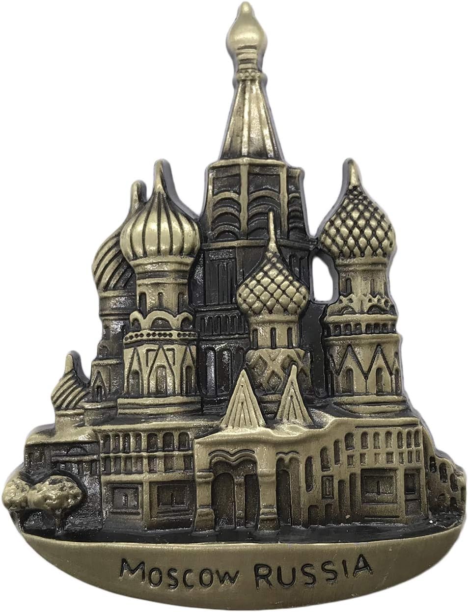 Amazon.com: 3D Moscow Russia Metal Refrigerator Magnet Travel Souvenirs ...