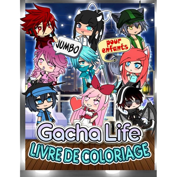 Buy Gacha Life Livre De Coloriage: Gacha Life Pour Les Enfants Et Les ...
