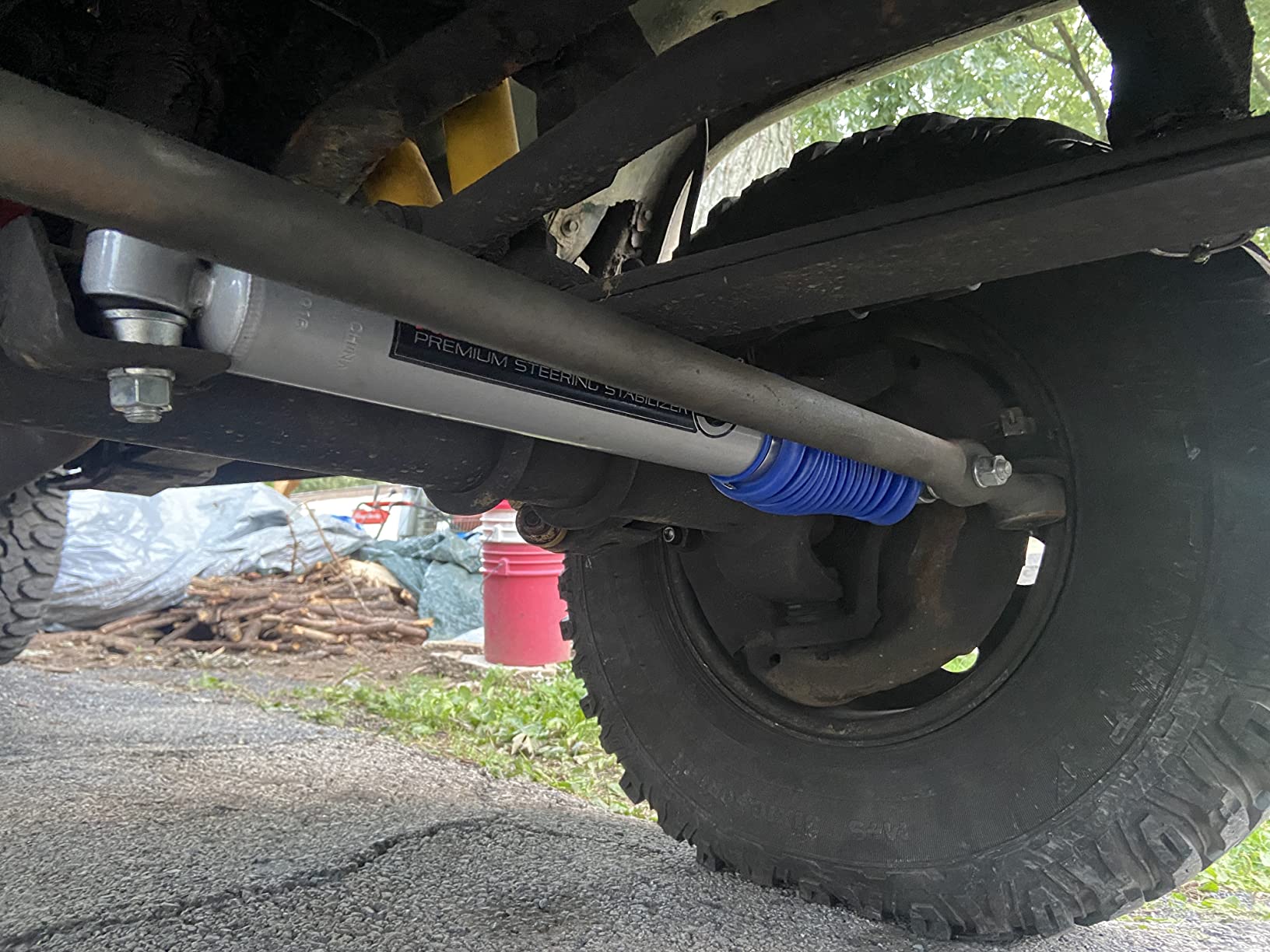 Amazon.com: Rough Country Blue Shock Boot w/Clamp | Sold Individually ...