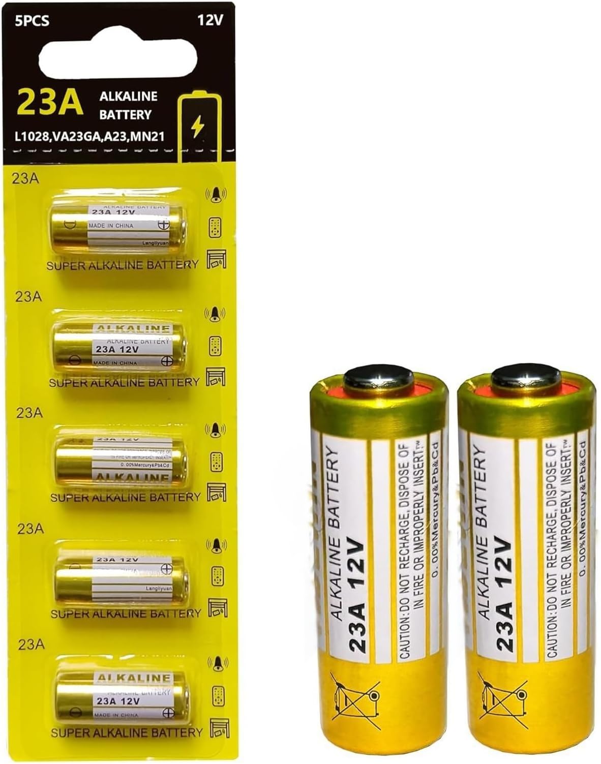 Amazon.com: GP 23AE 12V Alkaline Battery - Single : Health & Household