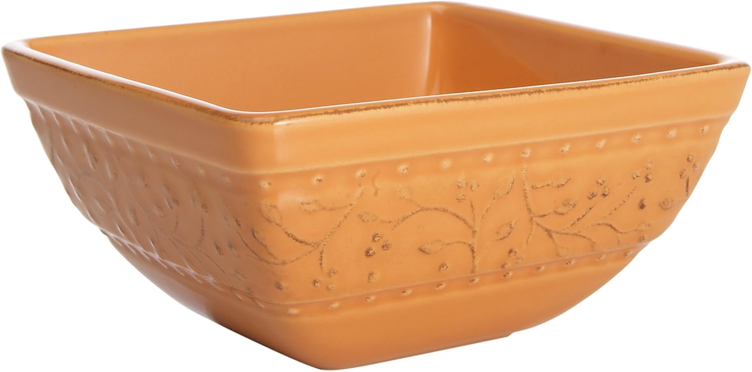 Amazon.com: Signature Set of 6 Chelsea Bowls, Cantalope : Home & Kitchen