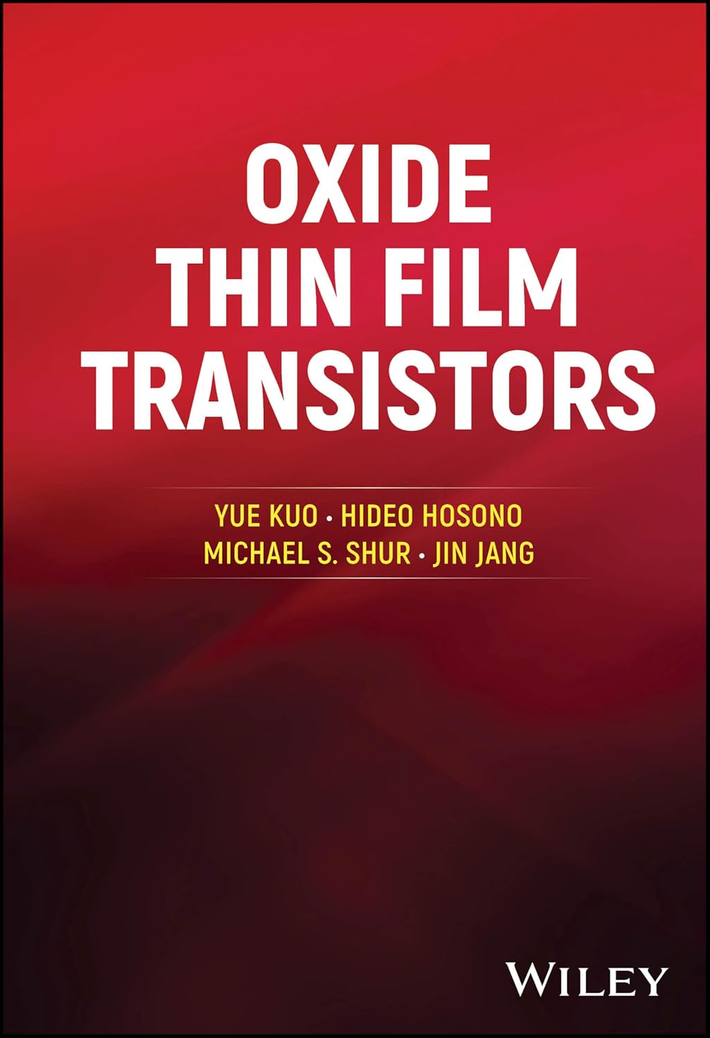 Amazon.com: Oxide Thin Film Transistors: 9781394200146: Kuo, Yue ...
