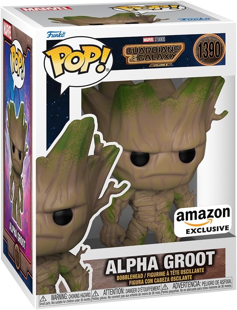 Amazon.com: Funko Pop! Marvel: Guardians of The Galaxy - 18" Groot ...