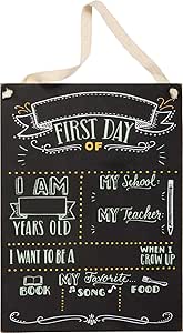 Amazon.com: Primitives by Kathy Kids Milestone Chalkboard Sign, 9.5" x ...