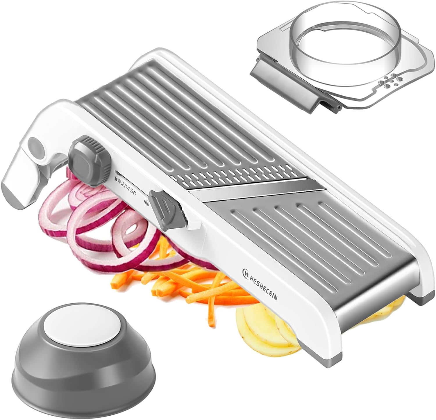 Amazon.com: 24-In-1 Mandoline Slicer with Waffle Fry Cutter Blade ...