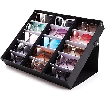 Amazon.com: TRIUMPH VISION Sunglasses Organizer Storage Eyeglasses ...