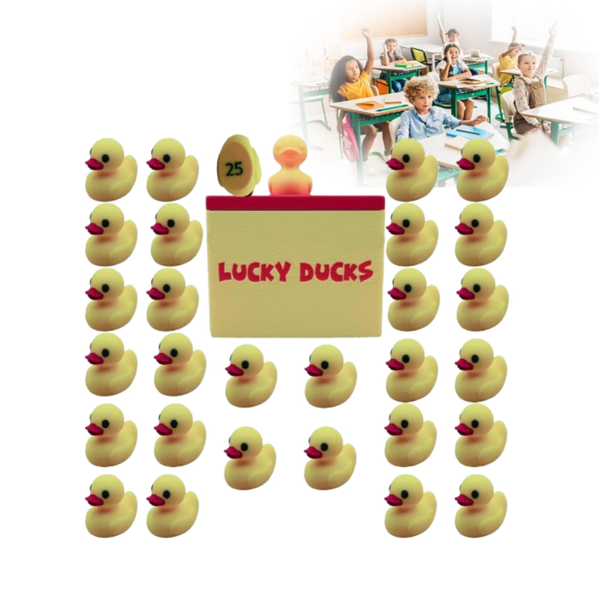 Duck Stuff Eallnaive 36 Affle Bucket Themed Duck Daw Box Lucky Duck