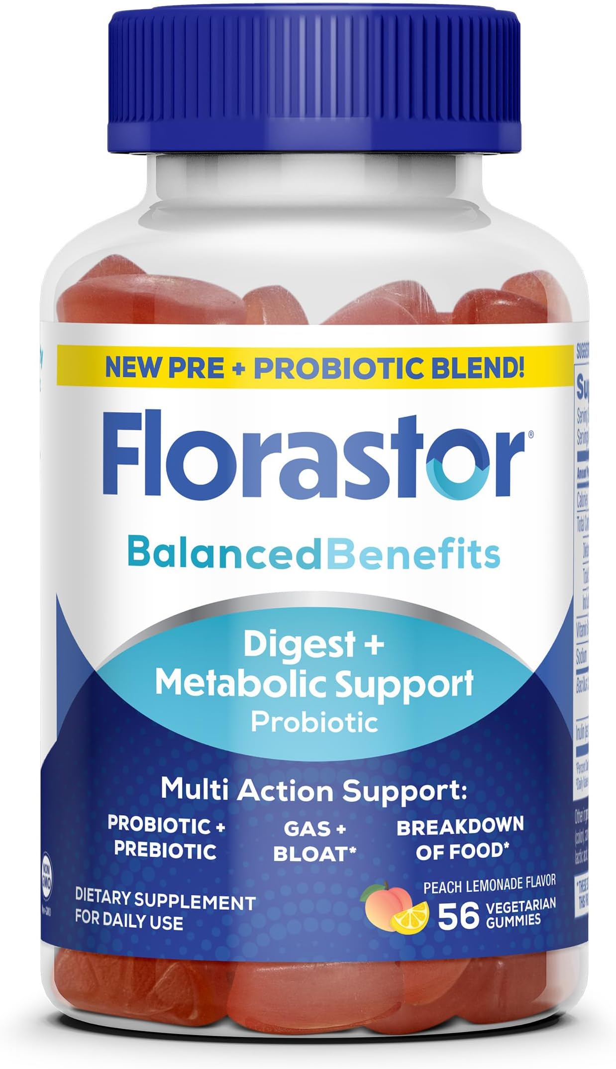 Amazon.com: Florastor Dual Action Probiotic Supplement – Strengthens ...