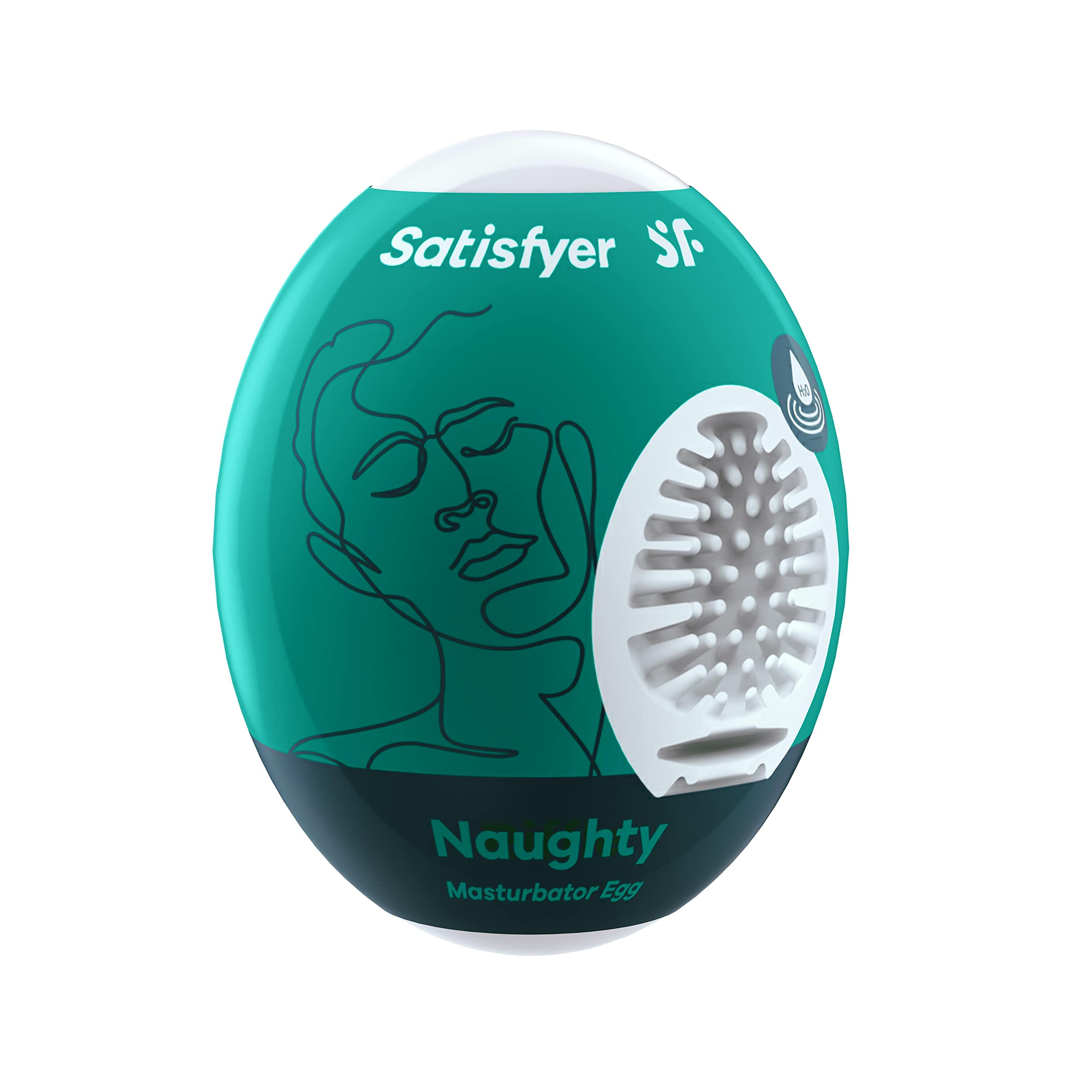 Amazon.com: Satisfyer Masturbator Egg - Stroker for Male Masturbation ...