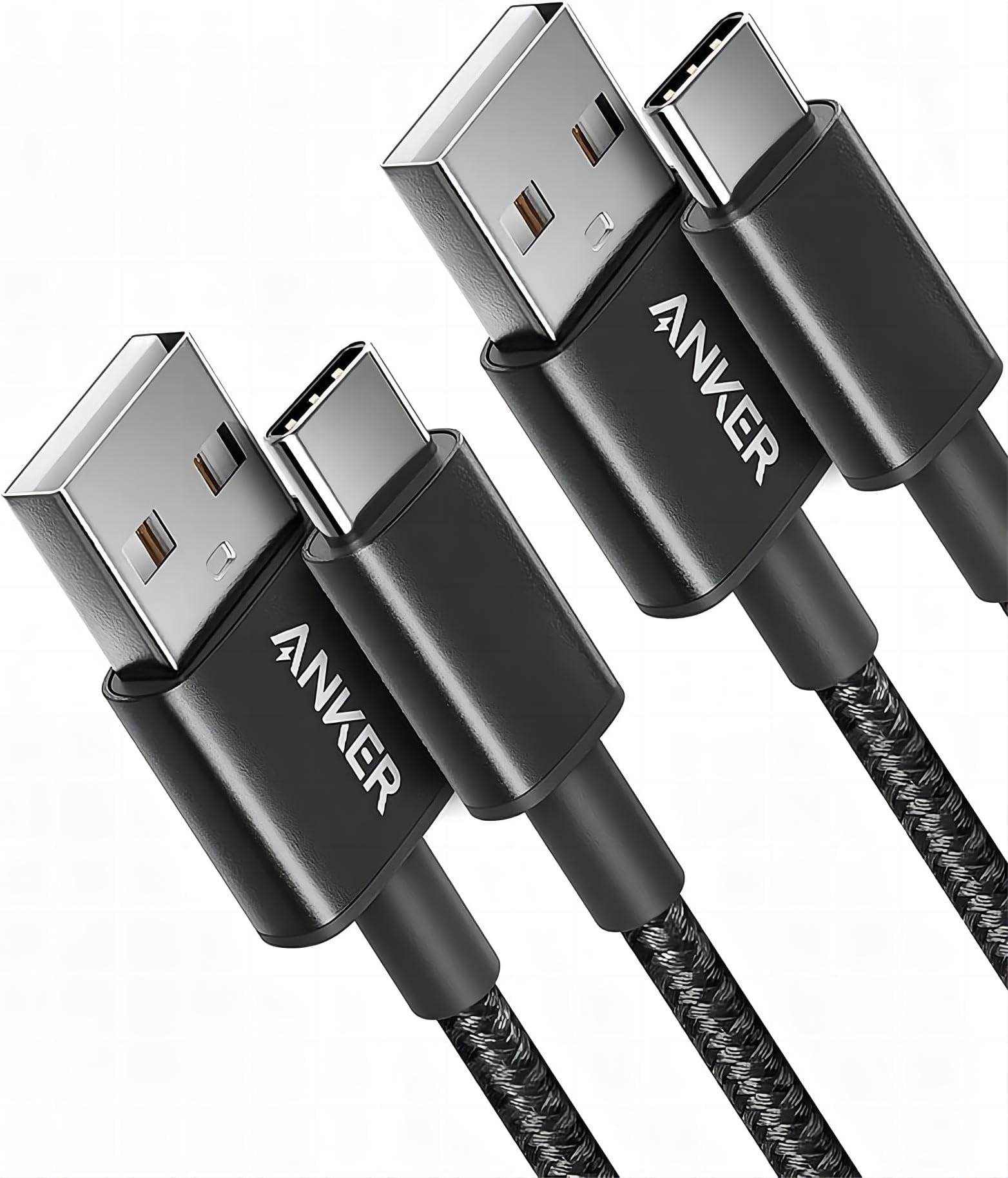 Anker Cavo USB Type-C, 331 Confezione da 2 Cavo USB C, Doppio Nylon ...