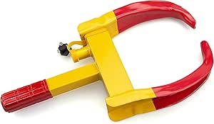 Amazon.com: TASAN RACING Universal Wheel Lock Heavy Duty Security ...