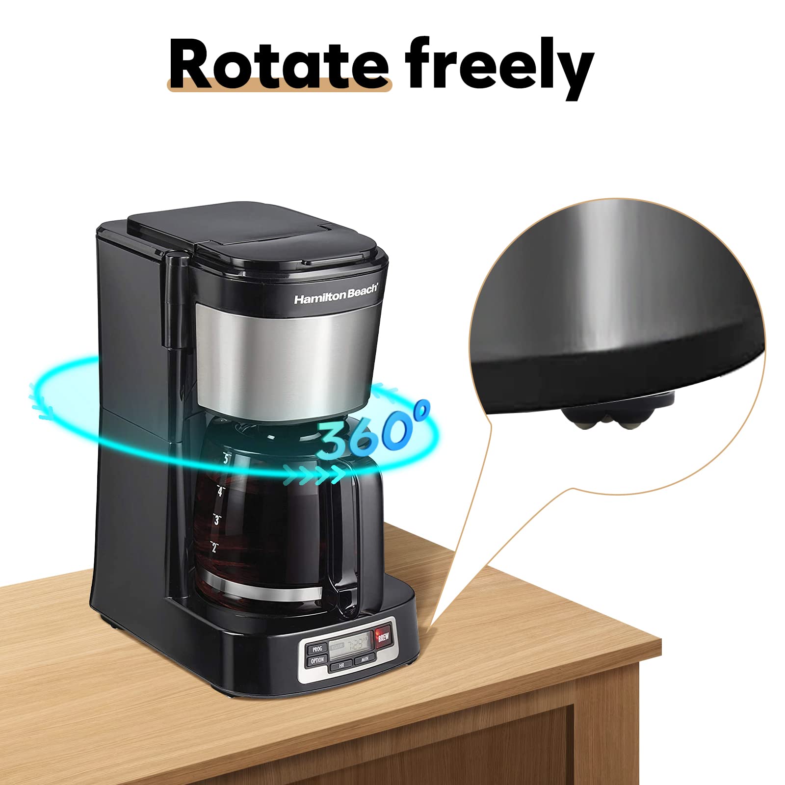 Snapklik.com : Self Adhesive Mini Caster Wheels, Appliance Wheels ...