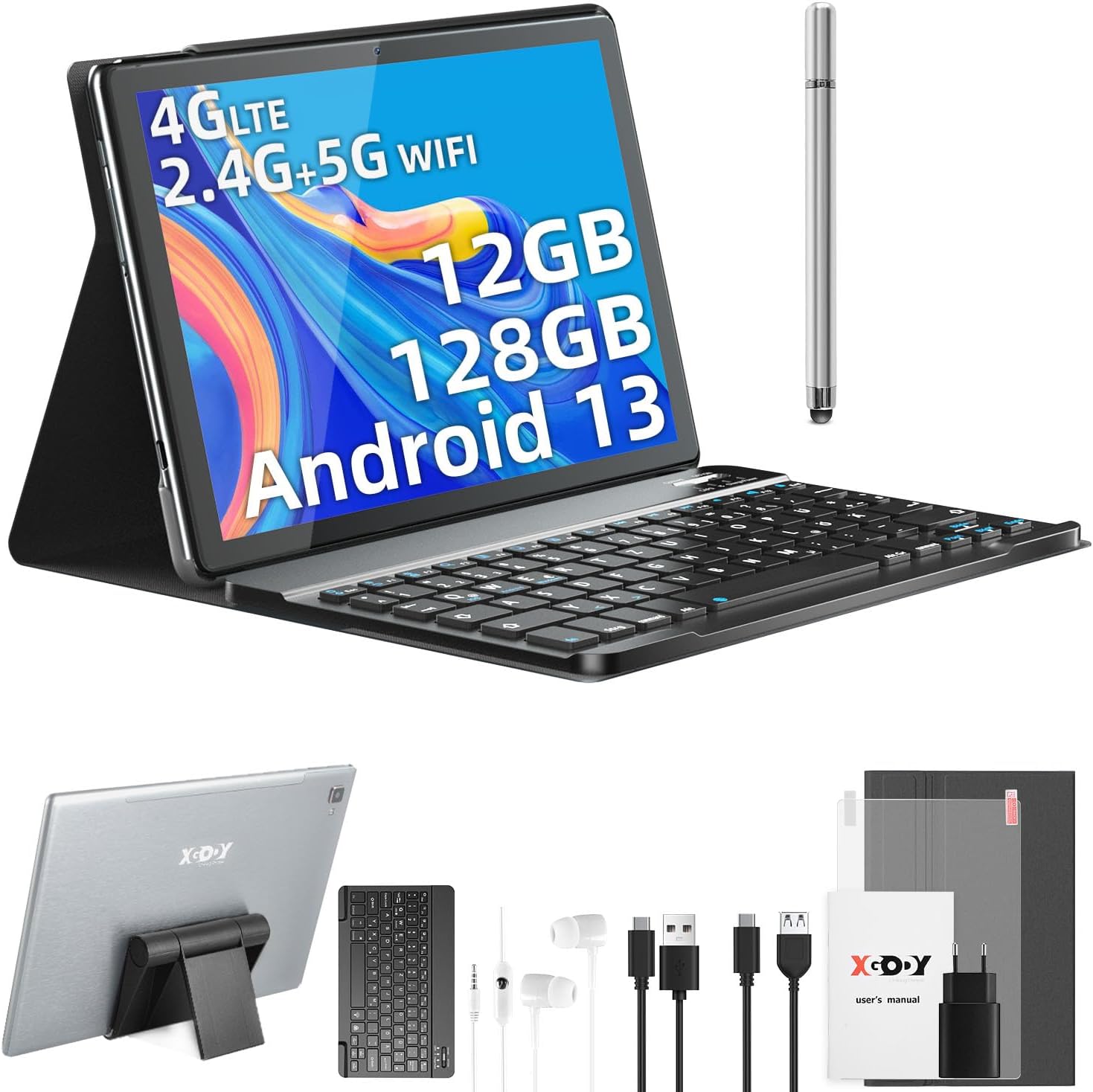 Acepad A170 Premium Android Tablet, 10.4 Zoll, 256 GB Speicher + 16 GB ...