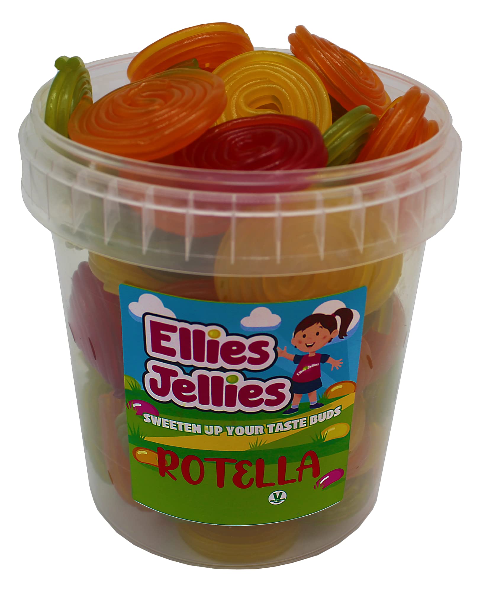 Ellies Jelliesrotella 1kg Bag Multi Coloured Whirls Fruit Flavoured ...