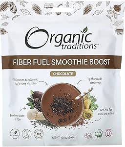 Organic Tradition Fibre Fuel- Chocolate 300g : Amazon.co.uk: Grocery