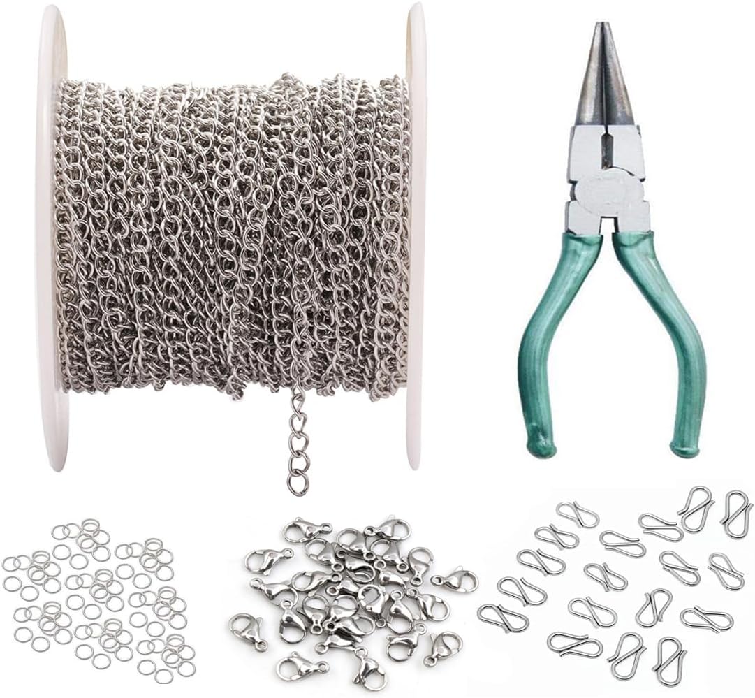 CRAFTS HAVELI Jewelry Making DIY Necklace Bracelet Supplies Accessories ...