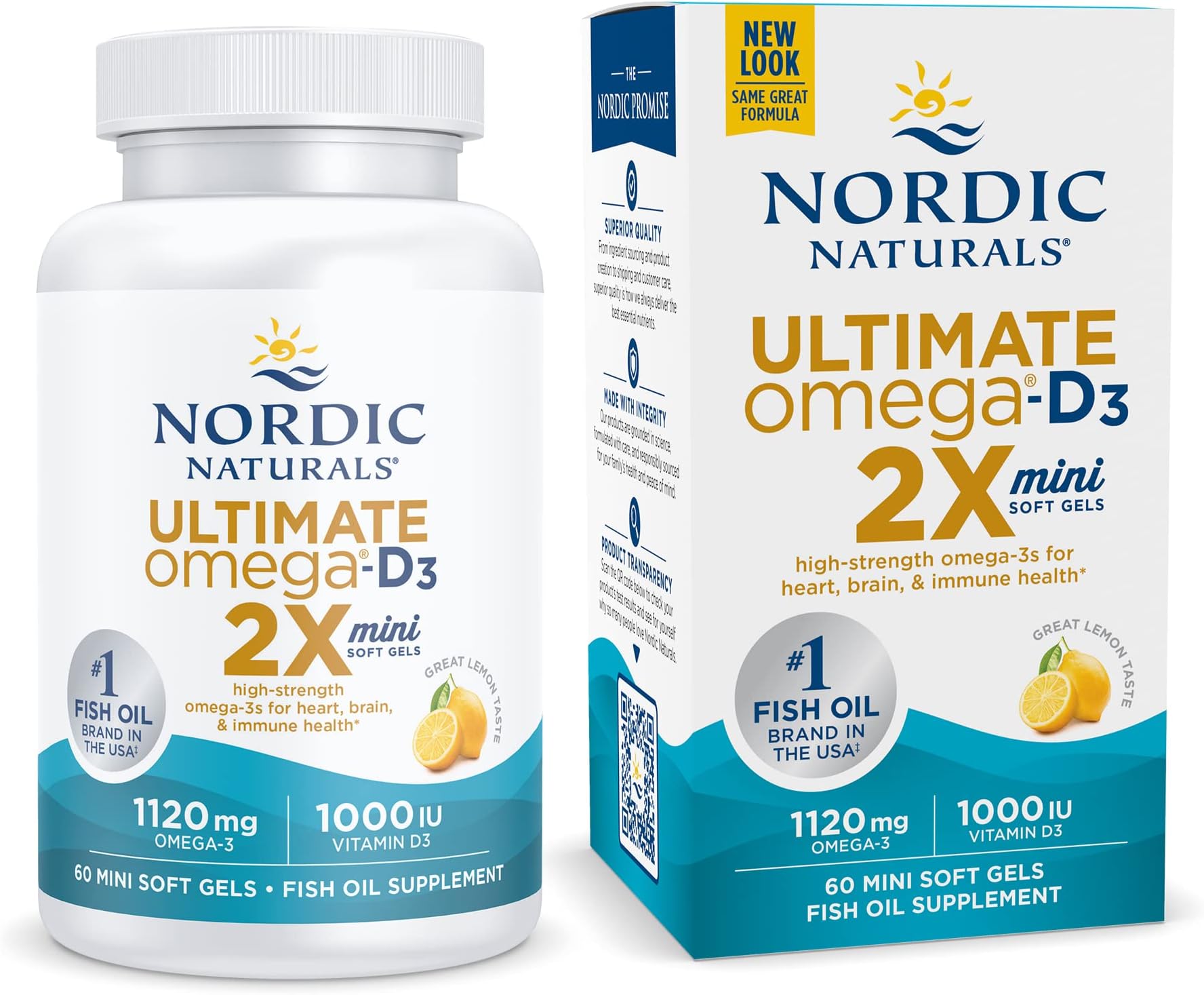 Amazon.com: Nordic Naturals Omega Memory with Curcumin, Lemon - 60 Soft ...