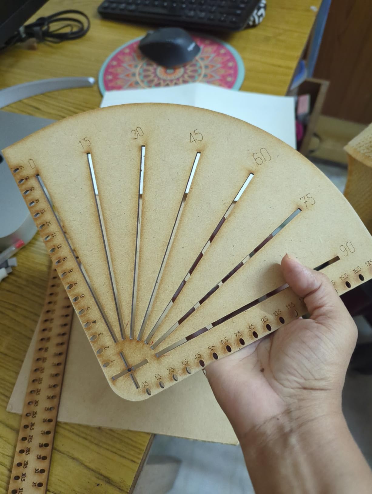 Haoser Circle Maker & Circle Segment Marker Tools – DIY Mandala Design ...