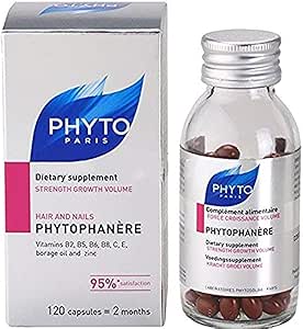 Phyto Phytophanere A Fortifying for The Hair, Nails and Skin (120 Capsules) : Amazon.ae: Beauty