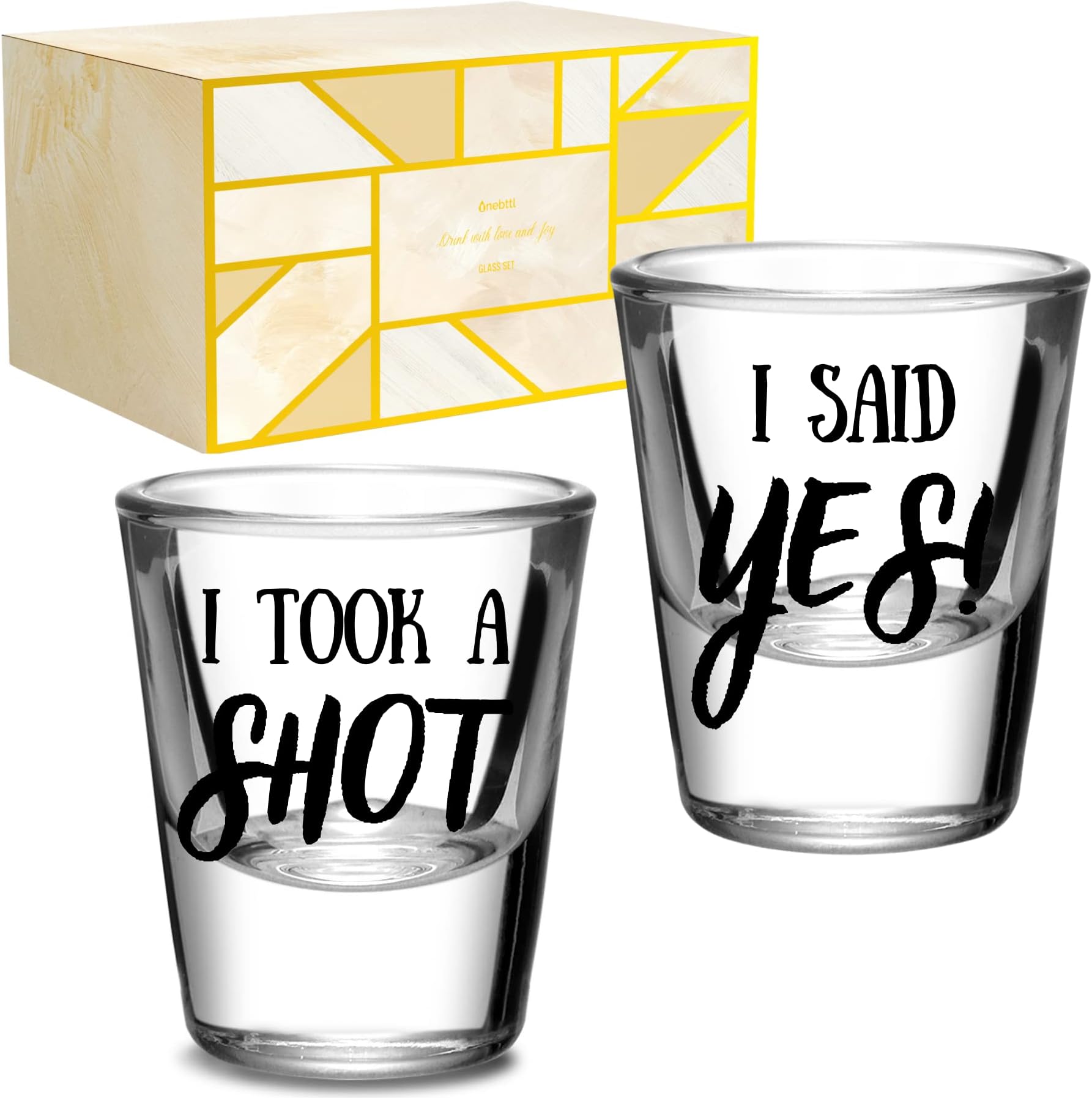 Amazon.com | Onebttl Engagement Gifts for Couples, Unique Newly Engaged ...