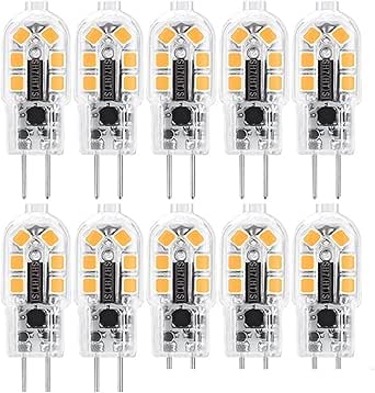 Amazon.co.jp: YFcaiheng 10pcs/lot G4 LED Bulb AC 220V DC 12V LED Lamp ...