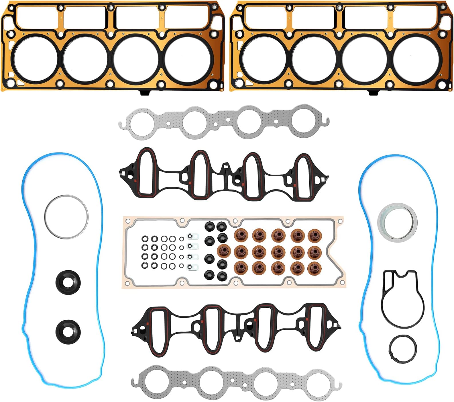 Amazon.com: ASTOU Cylinder Head Gasket Sets for Chevrolet for GMC for ...